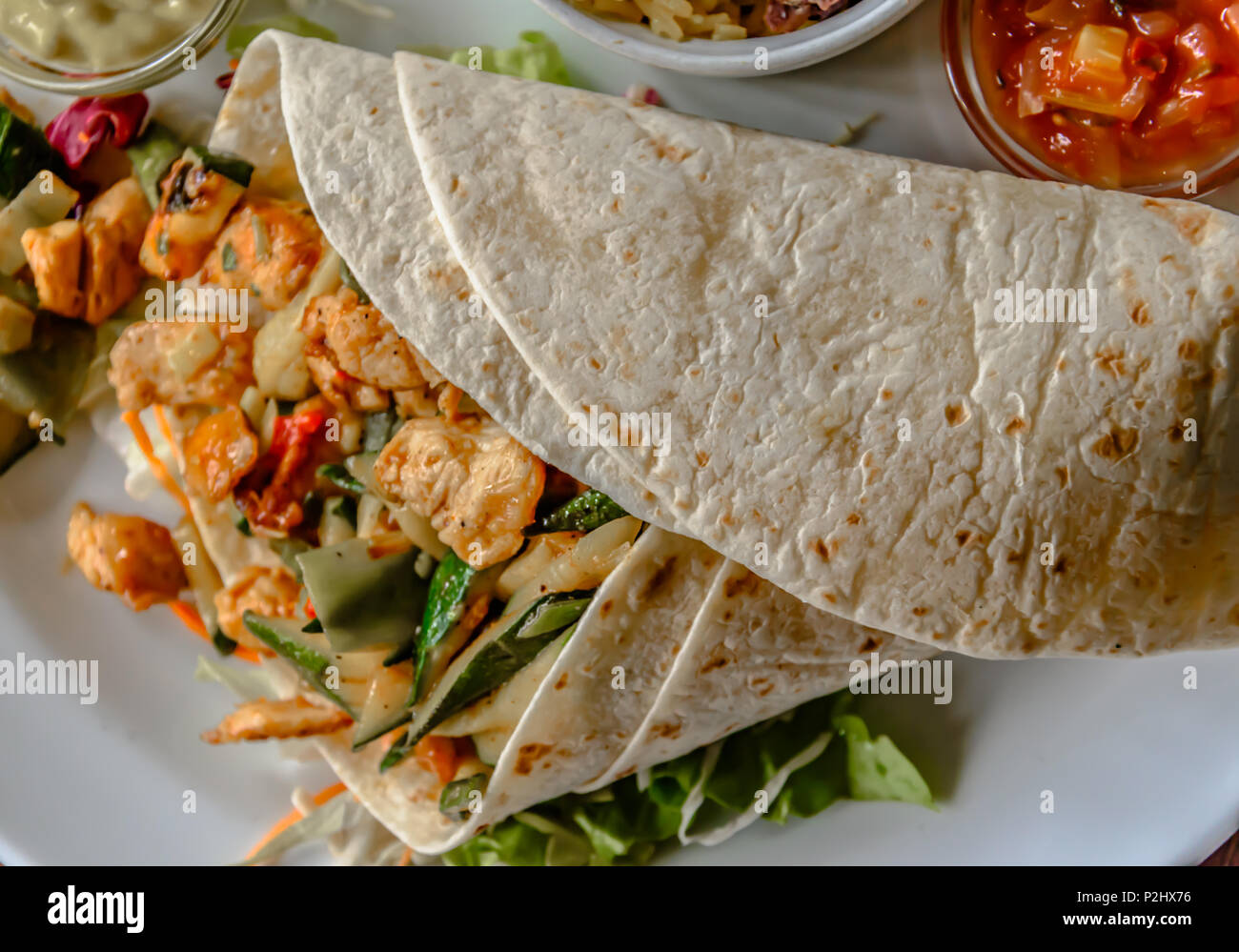 Burito hi-res stock photography and images - Alamy