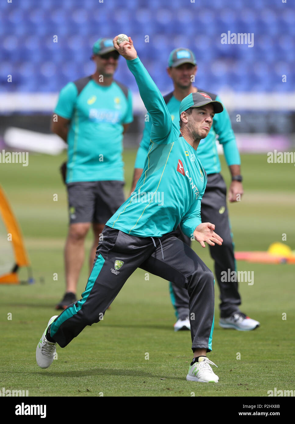 Nets Session Sse Swalec Stadium High Resolution Stock Photography and ...