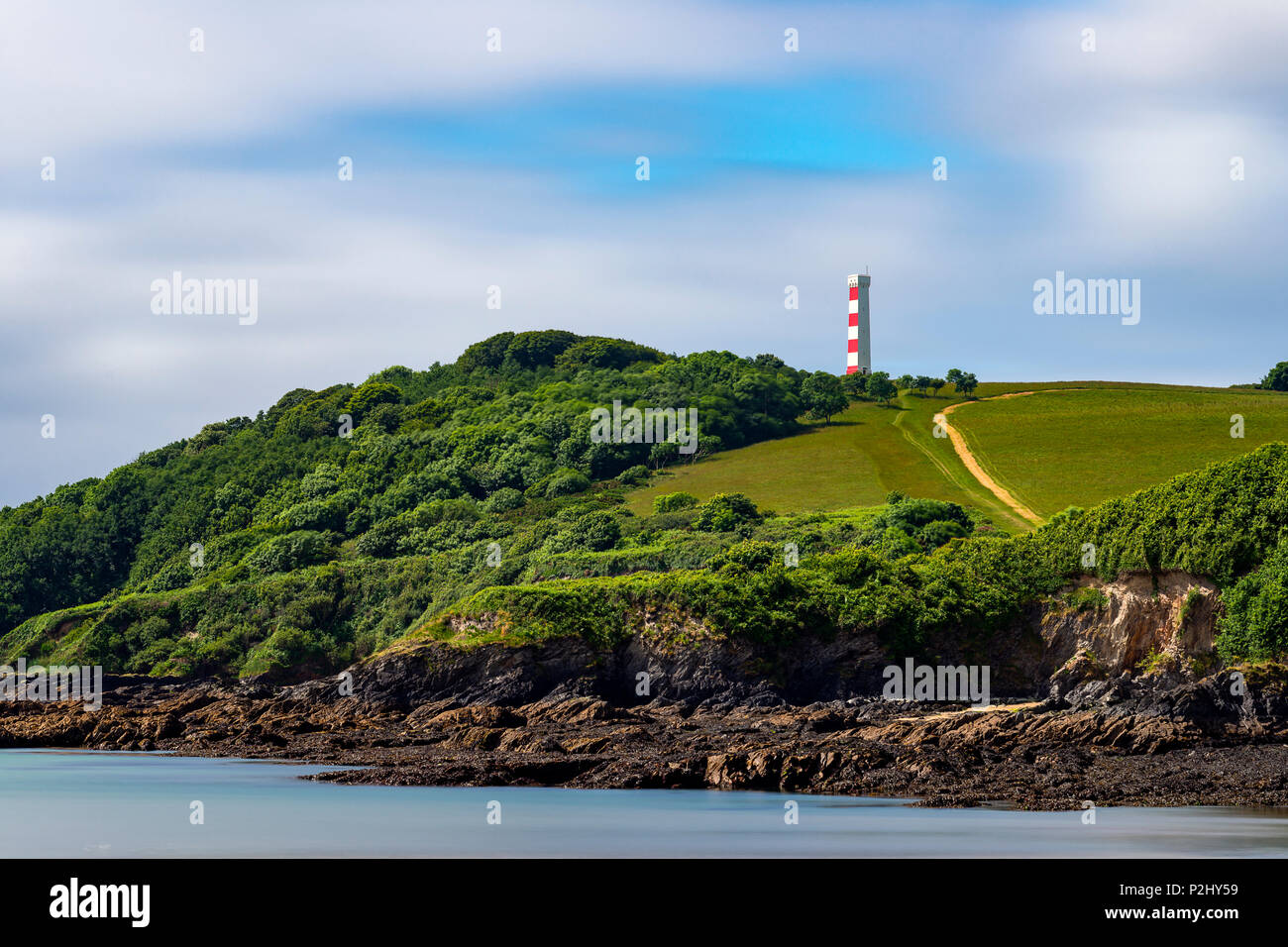 Gribben head is a National Trust site thats home to the Gribben Head ...