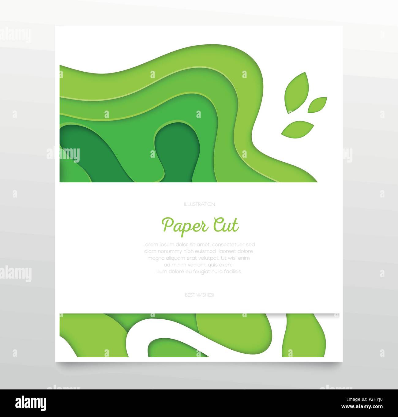 Green Layout Stock Vector Images - Alamy