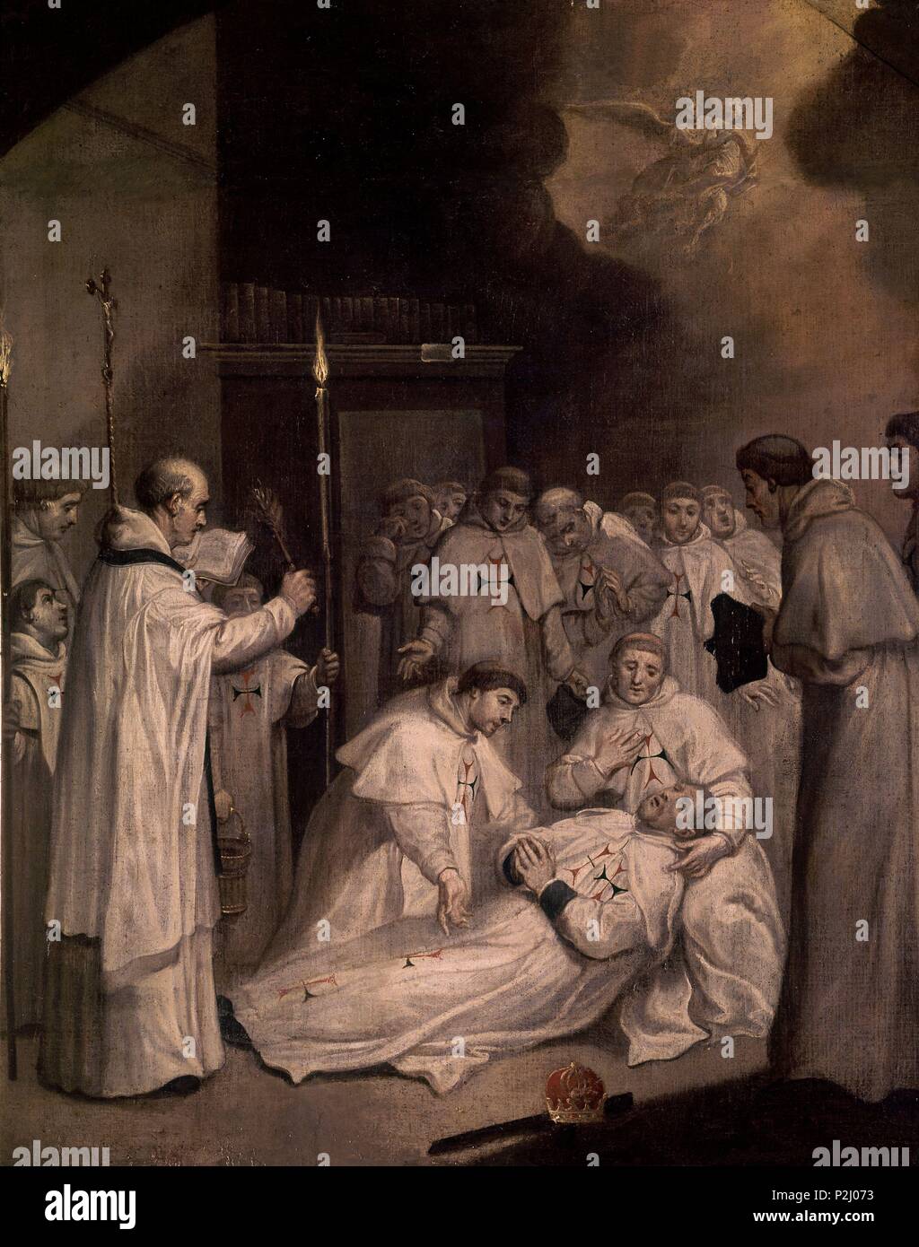 LA MUERTE DE UN EMPERADOR AMORTAJADO CON HABITO DE MONJE MERCEDARIO ...