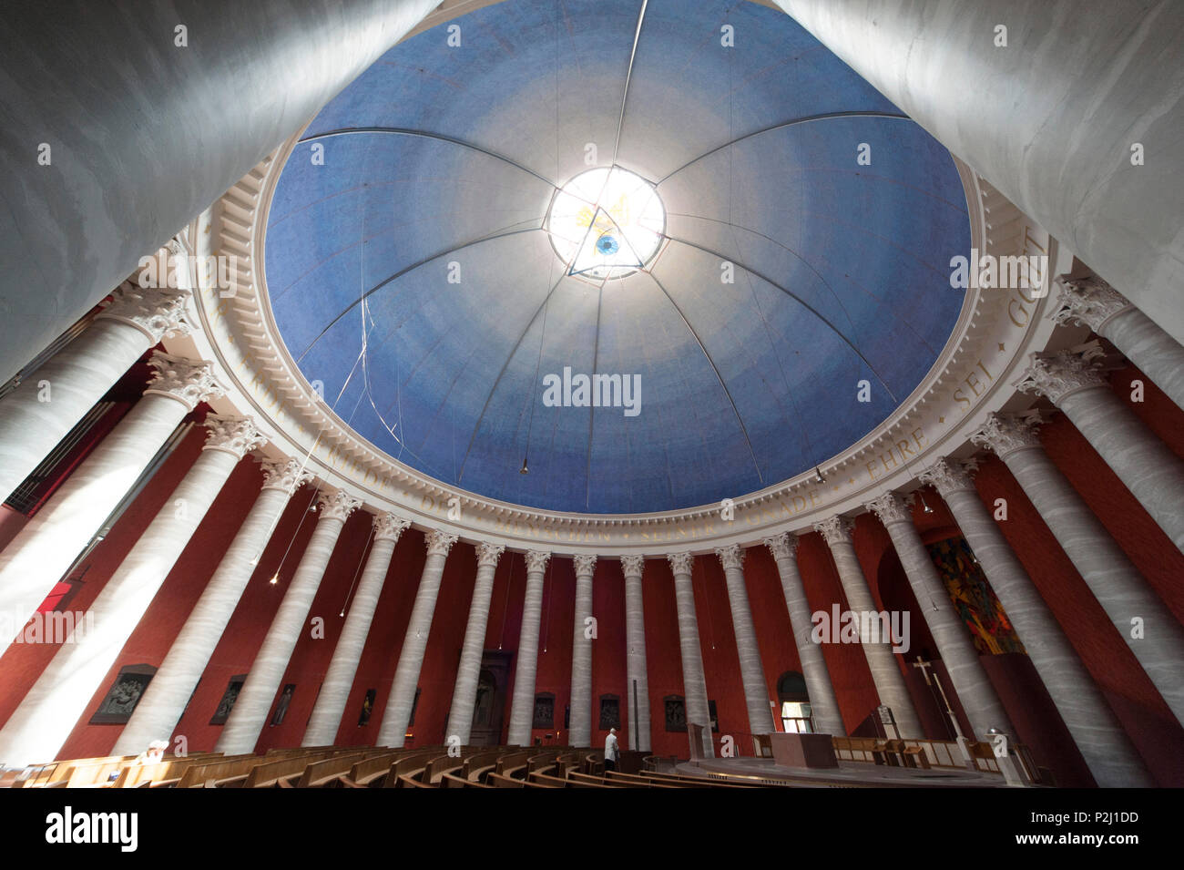 Round Church of St. Ludwig, Darmstadt, Hesse, Germany Stock Photo - Alamy