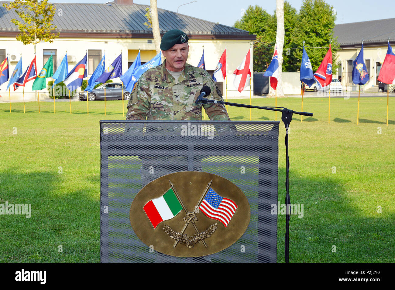 Col steven m marks hi-res stock photography and images - Alamy