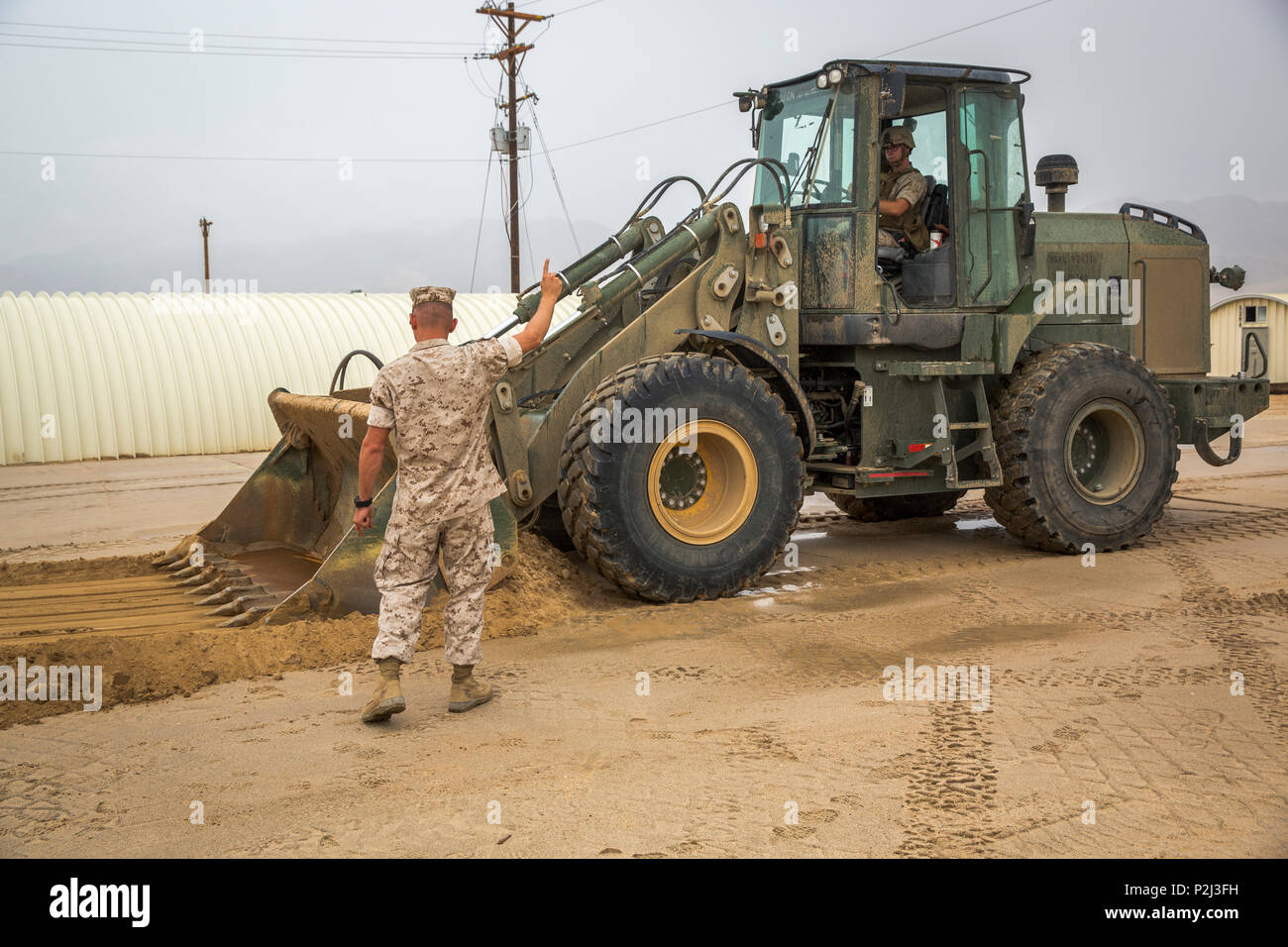 Marines with Combat Logistics Battalion 7 lay the foundation for ...