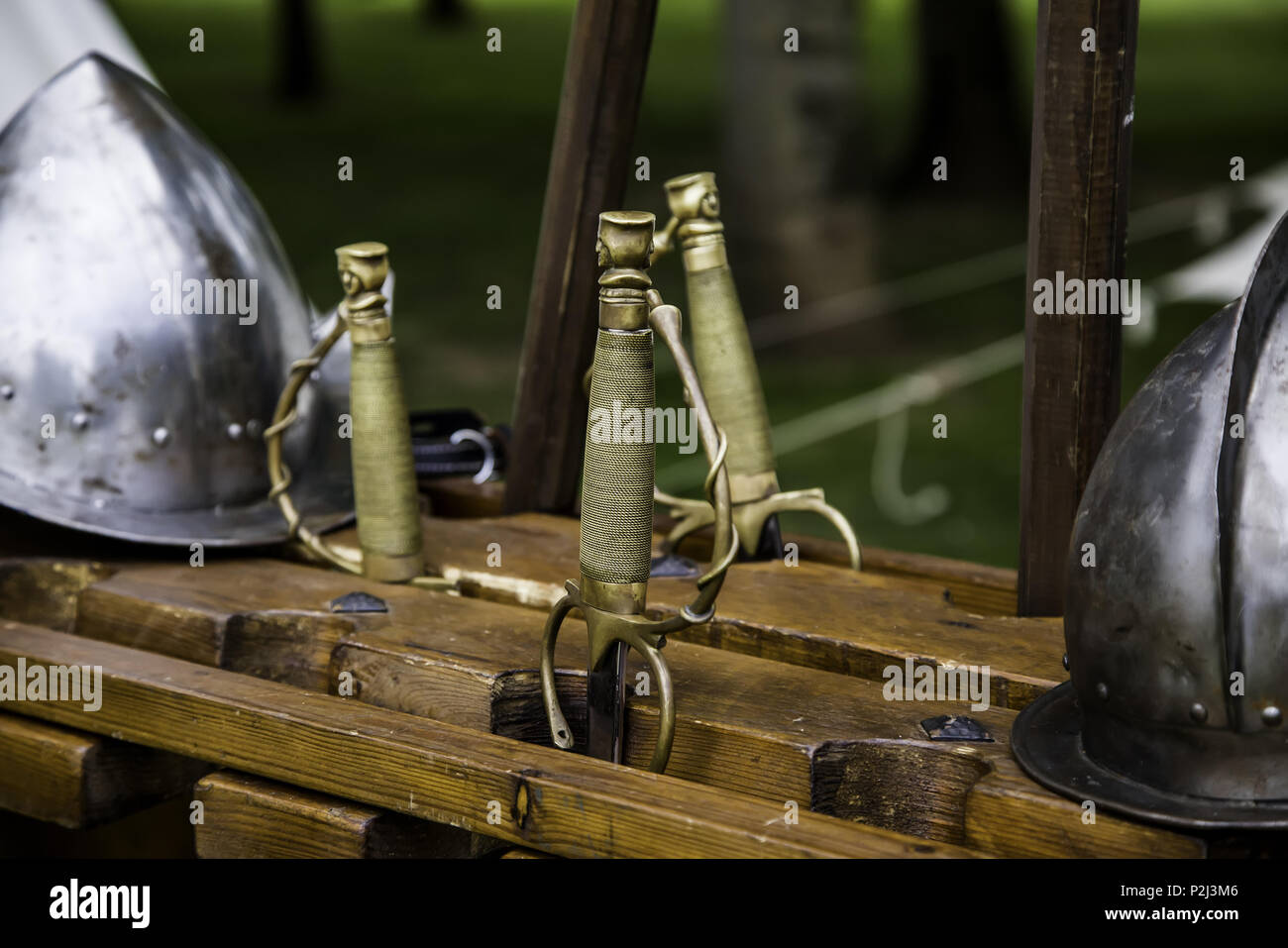 Ancient medieval sword, detail of death weapon, history Stock Photo - Alamy