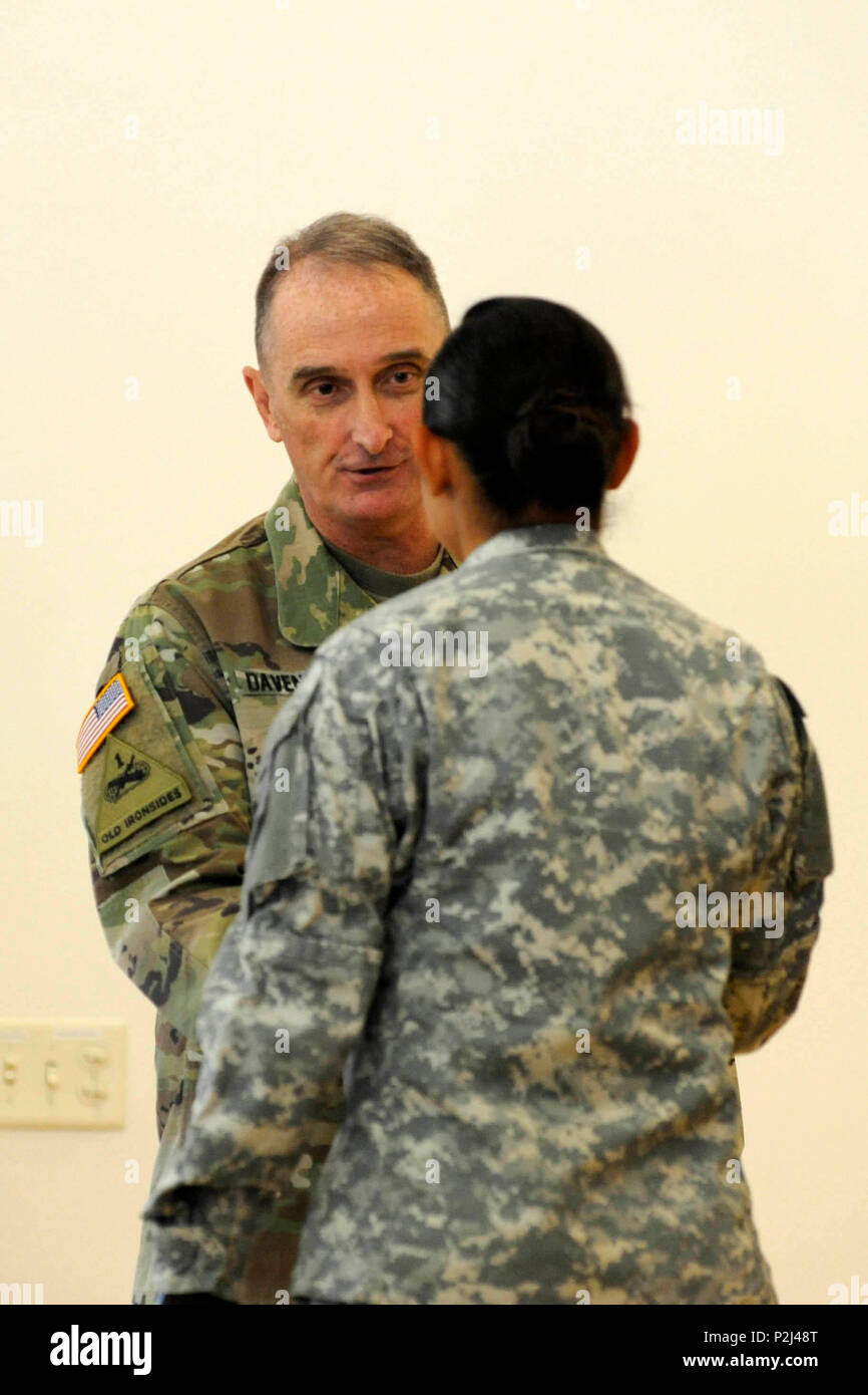 Command Sgt. Maj. David Davenport, U.S. Army Training and Doctrine ...