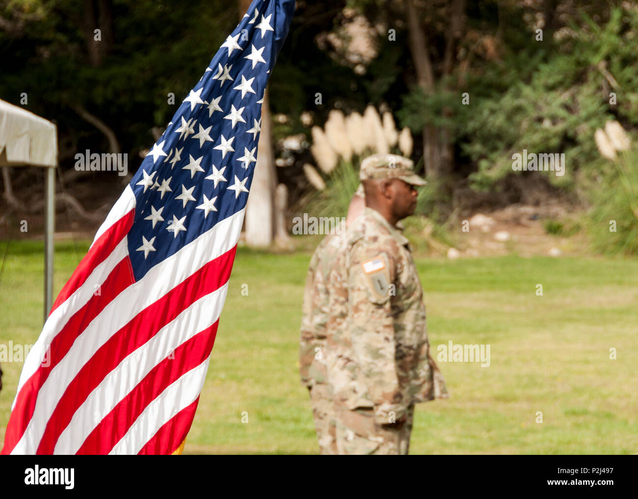 Company A, Troop Command, William Beaumont Army Medical Center held a ...