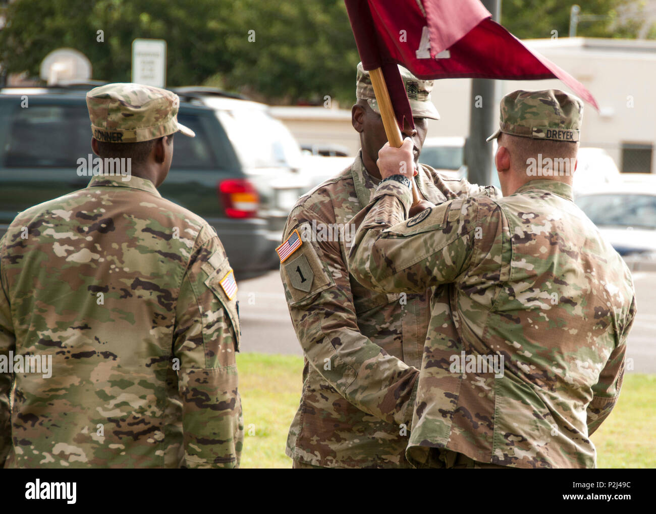 Company A, Troop Command, William Beaumont Army Medical Center held a ...
