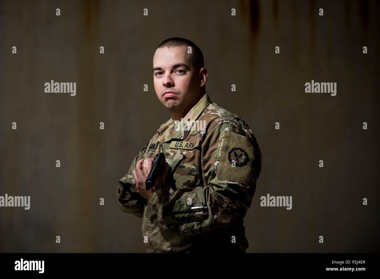 Staff Sgt. William Taylor, a U.S. Army Reserve military police Soldier ...