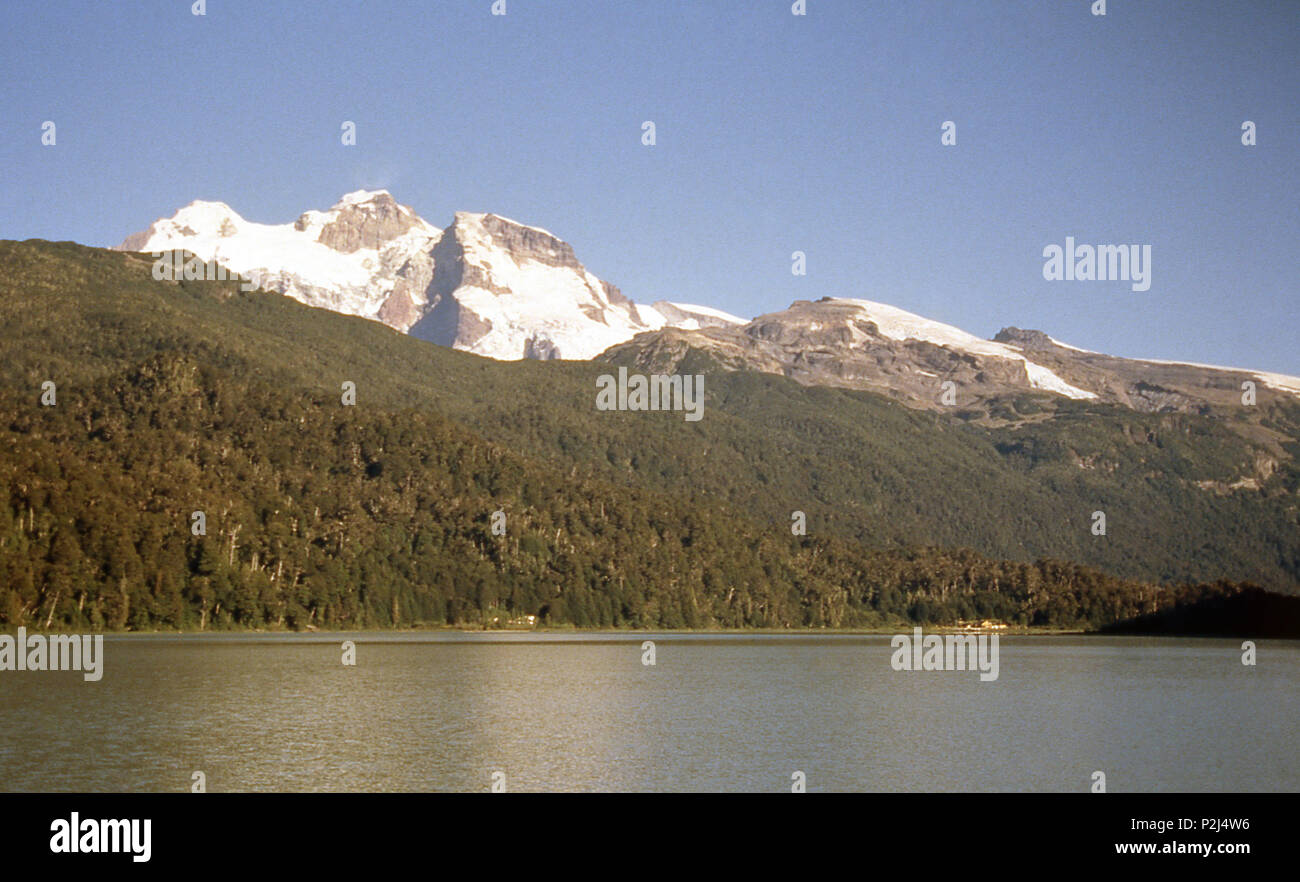Nahuel Huapi National Park, Lago Frias, Monte Tronador, Argentina 1997 ...