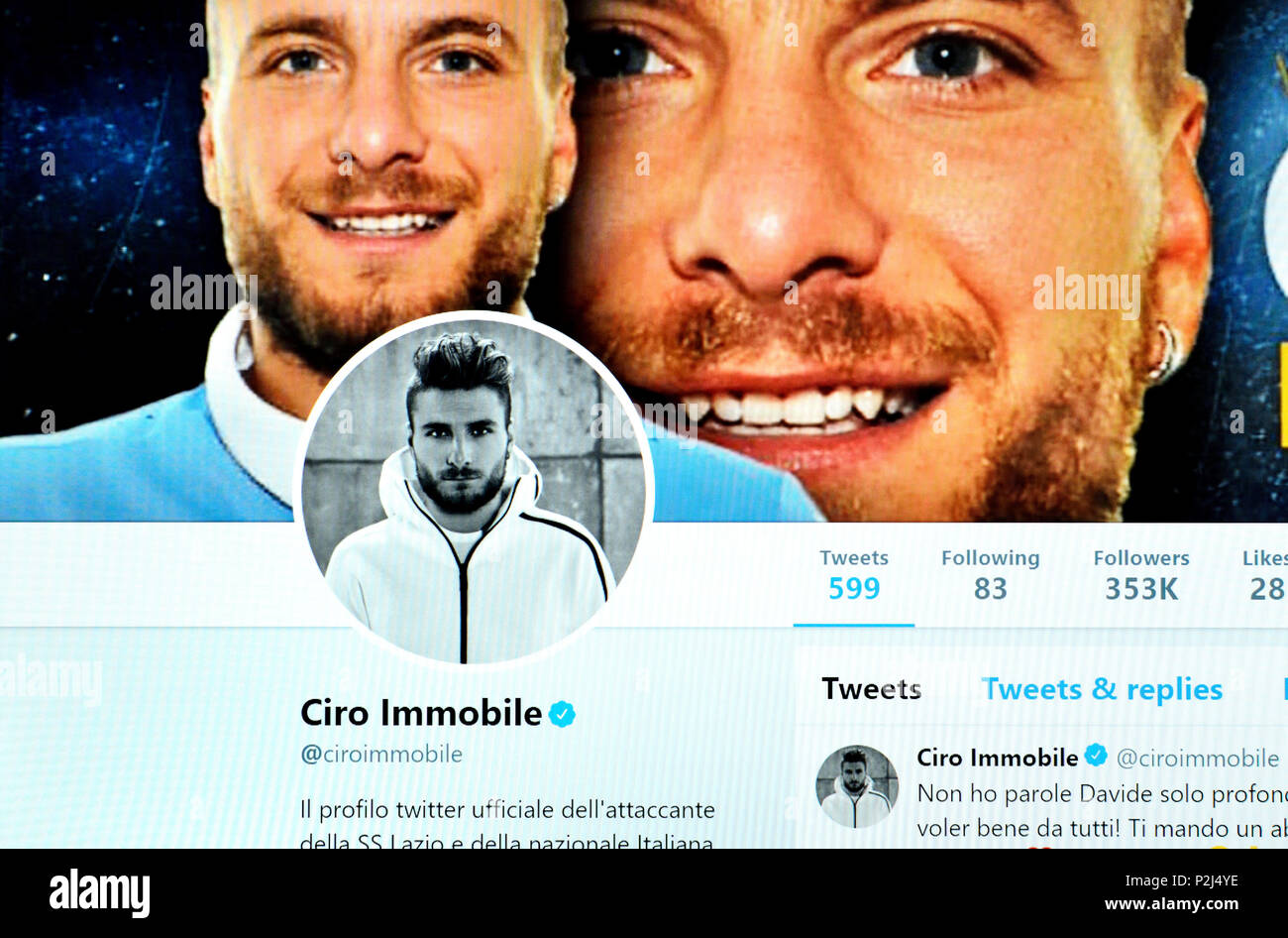 Official page hi-res stock photography and images - Alamy