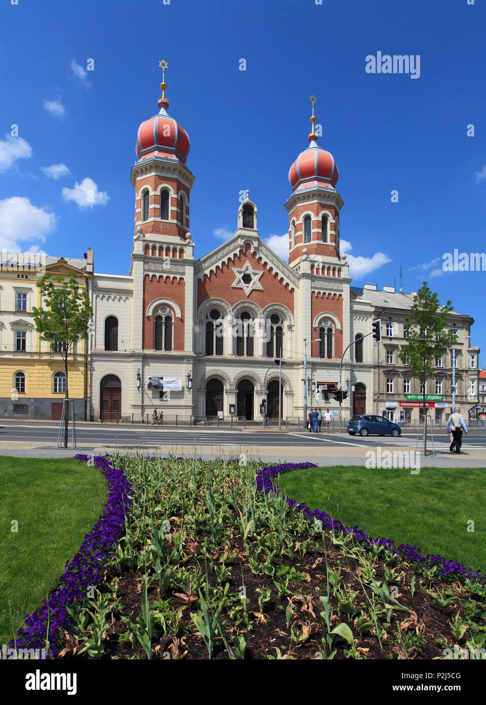 Czech Republic, Plzen, Pilsen, Great Synagogue Stock Photo - Alamy