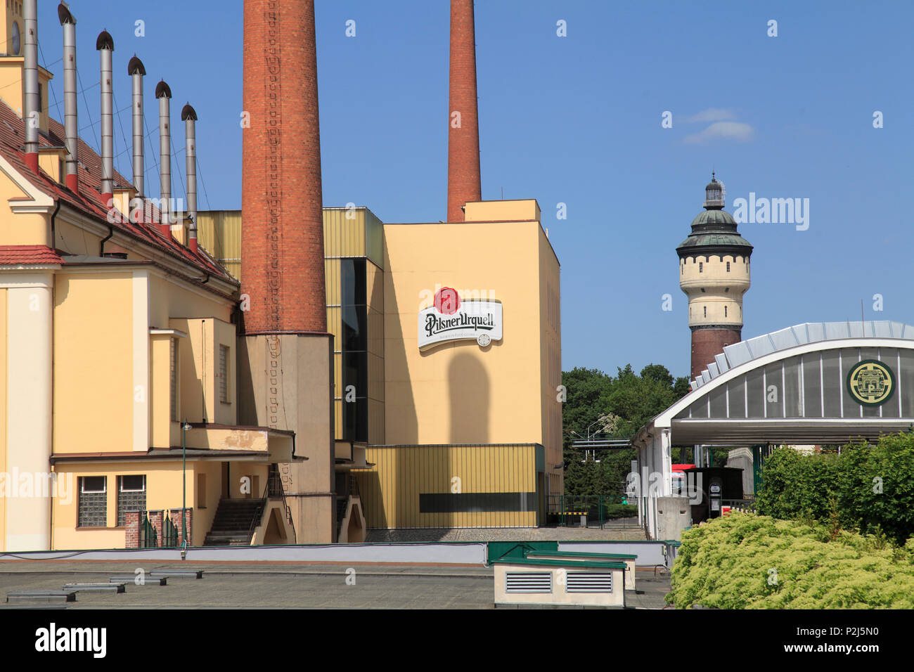 Czech Republic, Plzen, Pilsen, Pilsner Urquell Brewery Stock Photo - Alamy