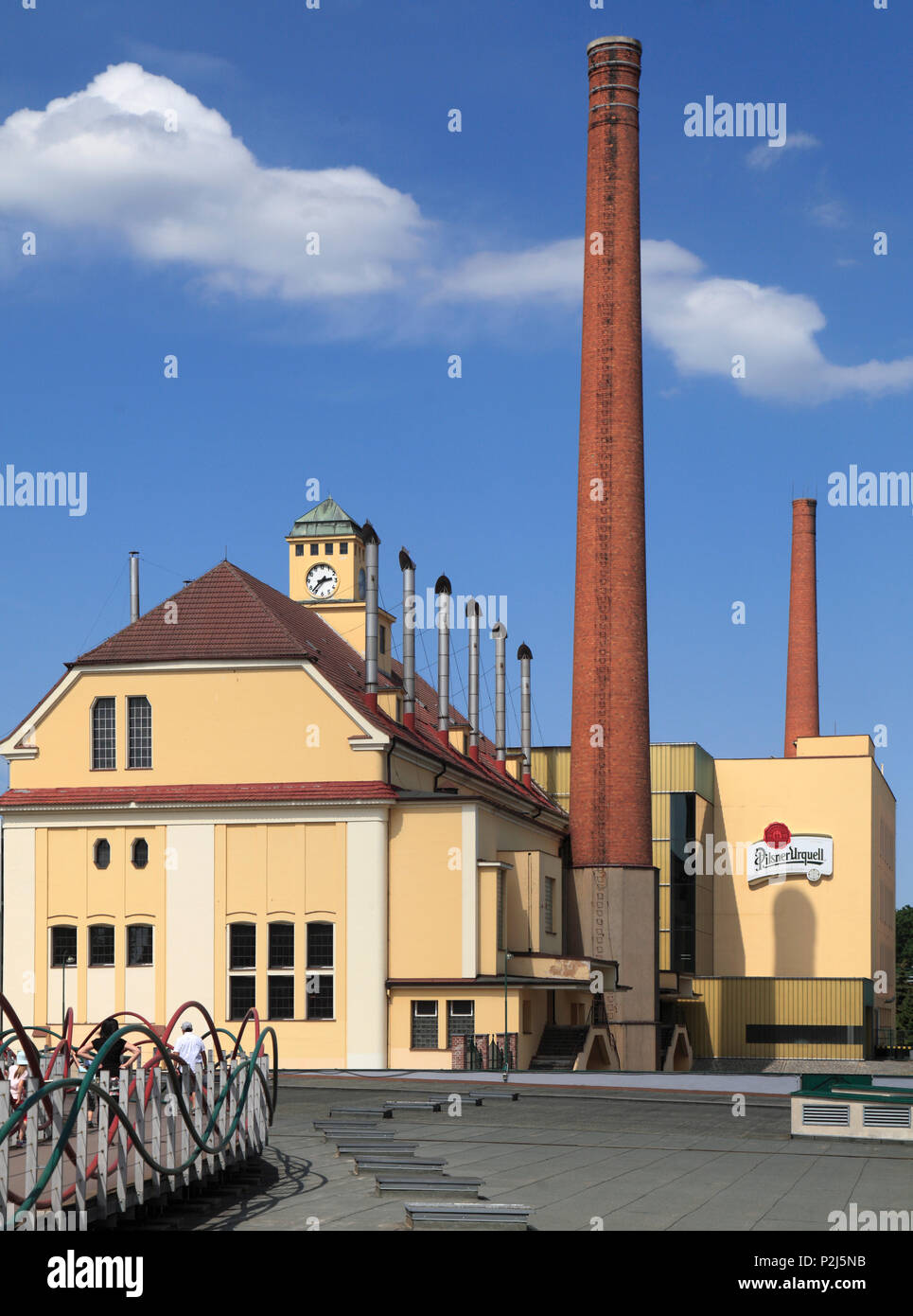 Czech Republic, Plzen, Pilsen, Pilsner Urquell Brewery Stock Photo - Alamy