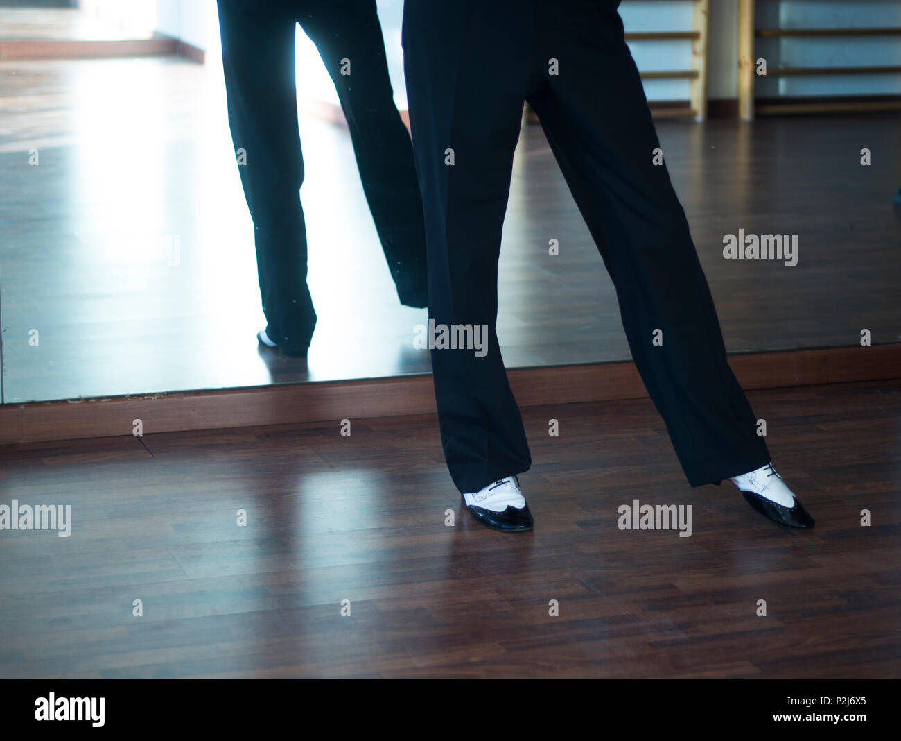 Male ballroom dance salsa dancer instructors man dancing in shcool ...