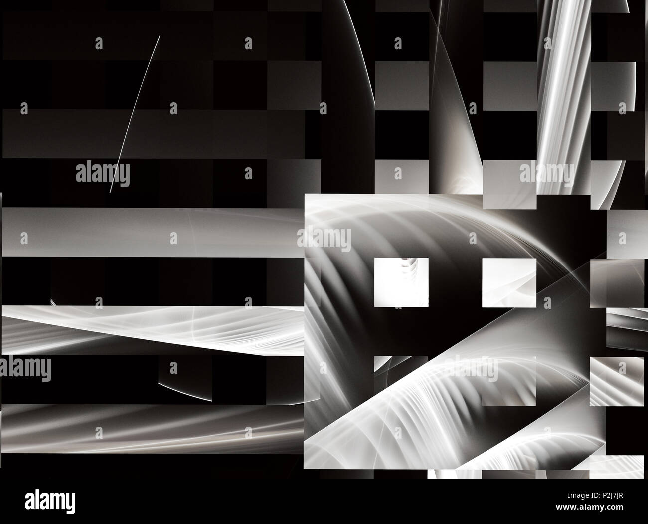 Abstract fractal background, computer generated abstract background ...