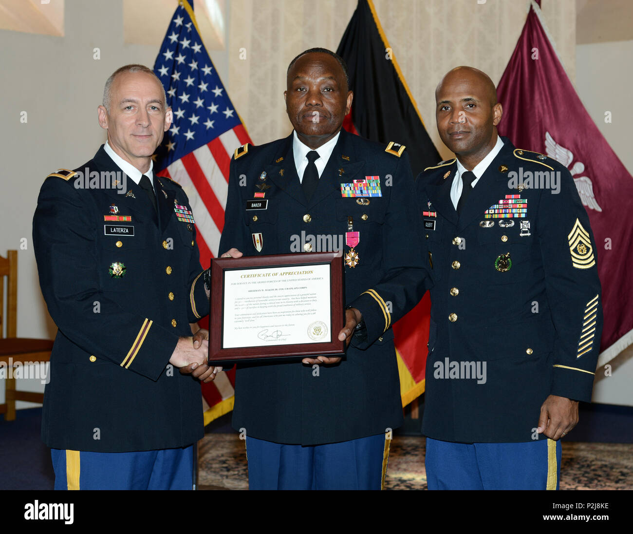 Col. James A. Laterza, commander, Landstuhl Regional Medical Center and ...