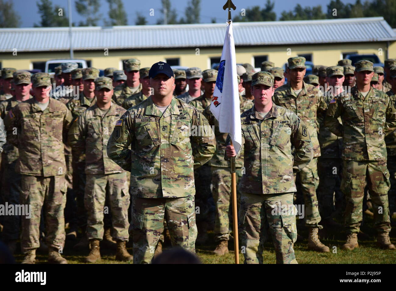 Sgt. 1st Class Derrick Koth, the noncommissioned officer-in-charge for ...