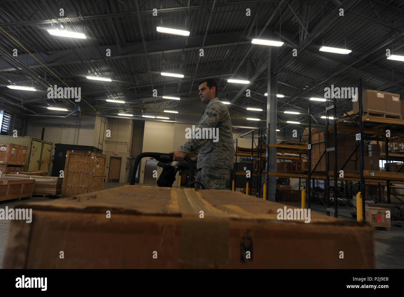 An Air Commando from 1st Special Operations Logistics Readiness ...