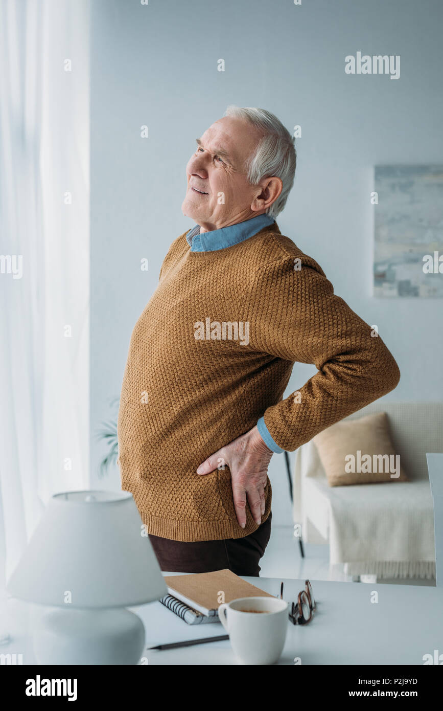 Old man back pain using hi-res stock photography and images - Alamy