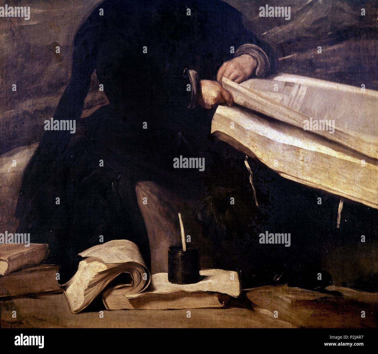 'The Buffoon Diego de Acedo, The Cousin' (detail), ca. 1644, Spanish ...