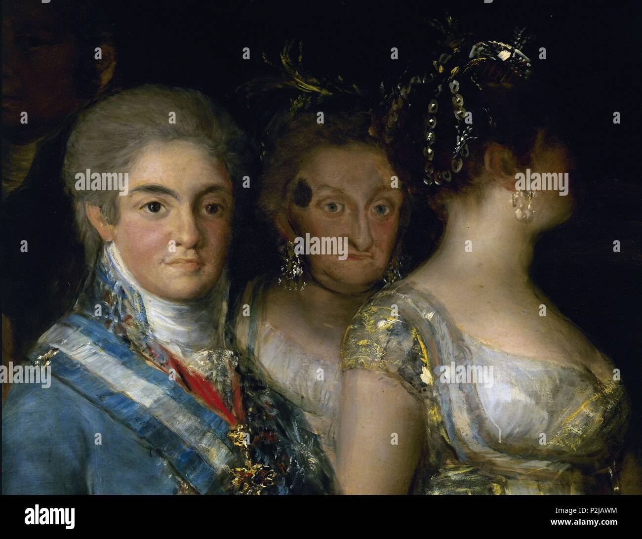 Charles iv of spain and his family goya hi-res stock photography and ...
