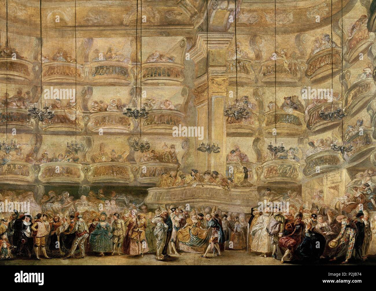 Masquerade ball 18th century hi-res stock photography and images - Alamy