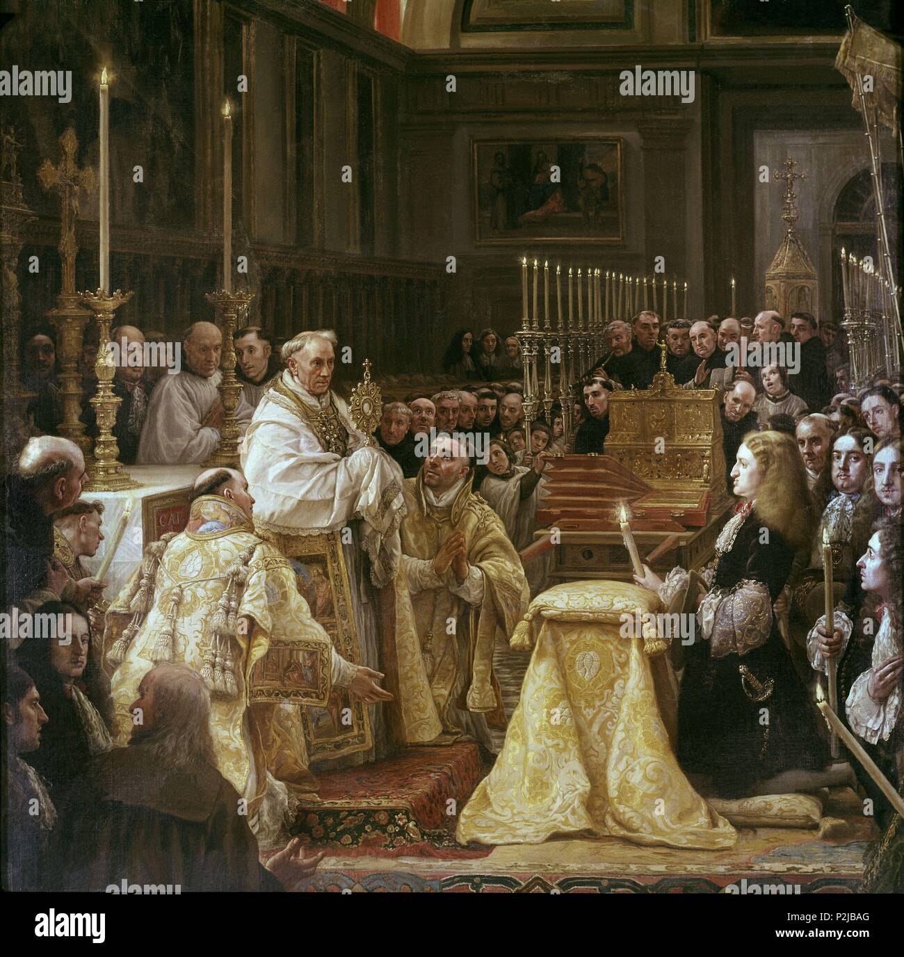 Claudio coello holy family hi-res stock photography and images - Alamy