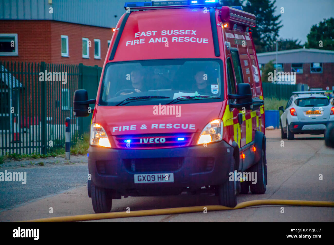 Fire station uk lights hi-res stock photography and images - Alamy