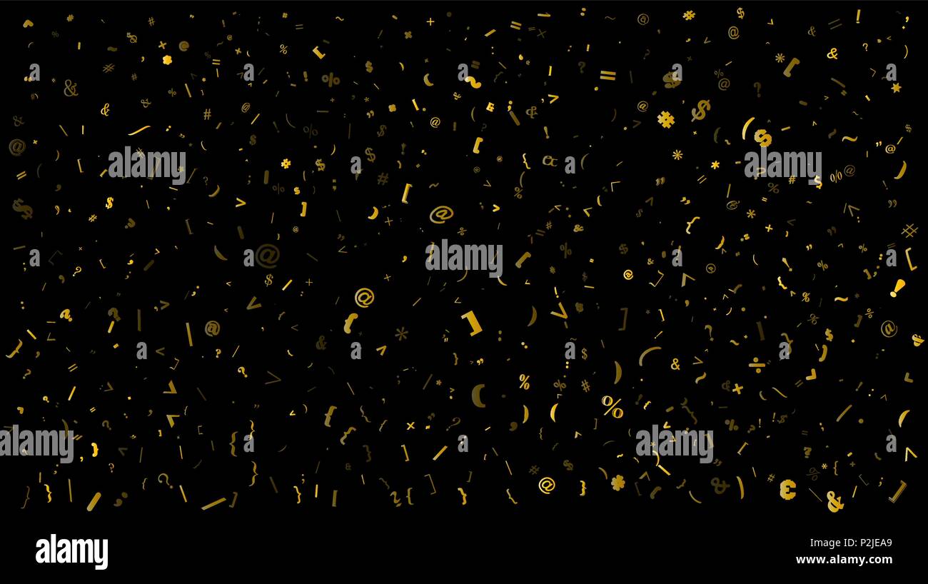 random special sign, colon alphabet beautiful background design Stock ...