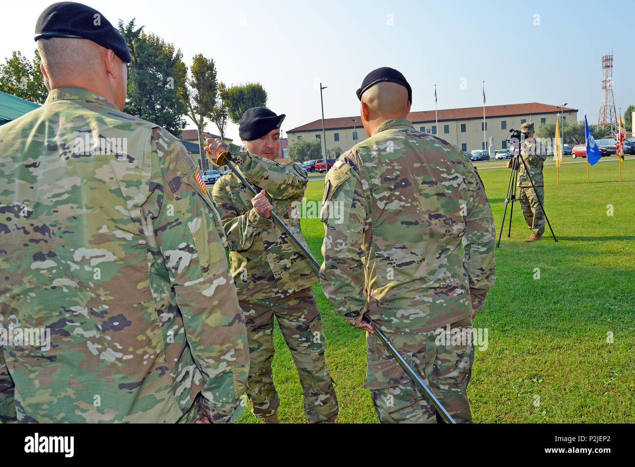 Command Sgt. Maj. Mason L. Bryant, incoming U.S. Army Garrison Italy ...