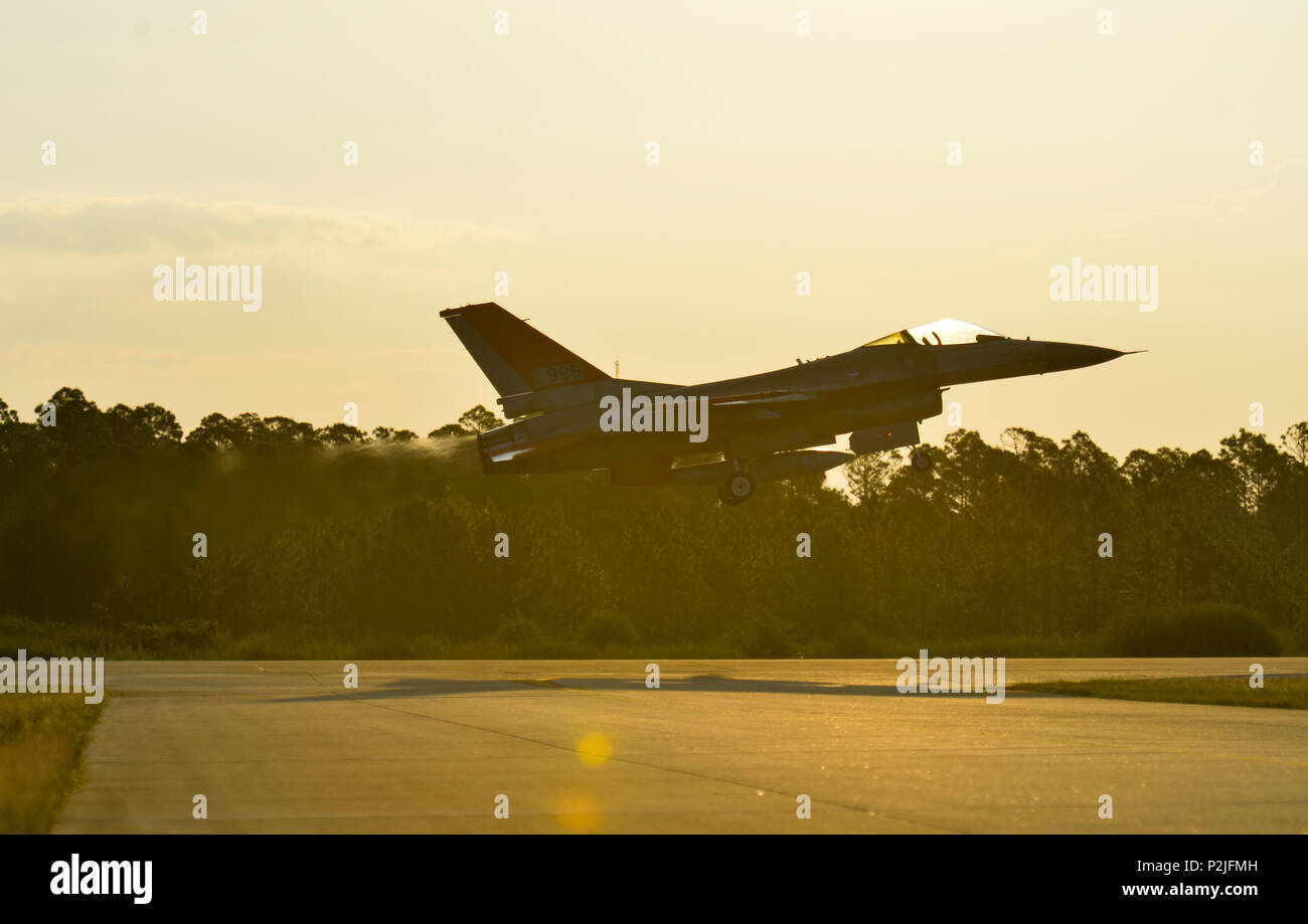 An unmanned QF-16 Full Scale Aerial Target from the 82nd Aerial Targets ...
