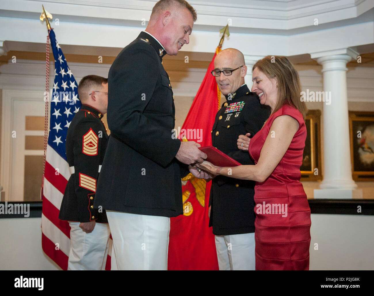 U.S. Marine Corps Col. Michael Ulses, brand head for Manpower and ...