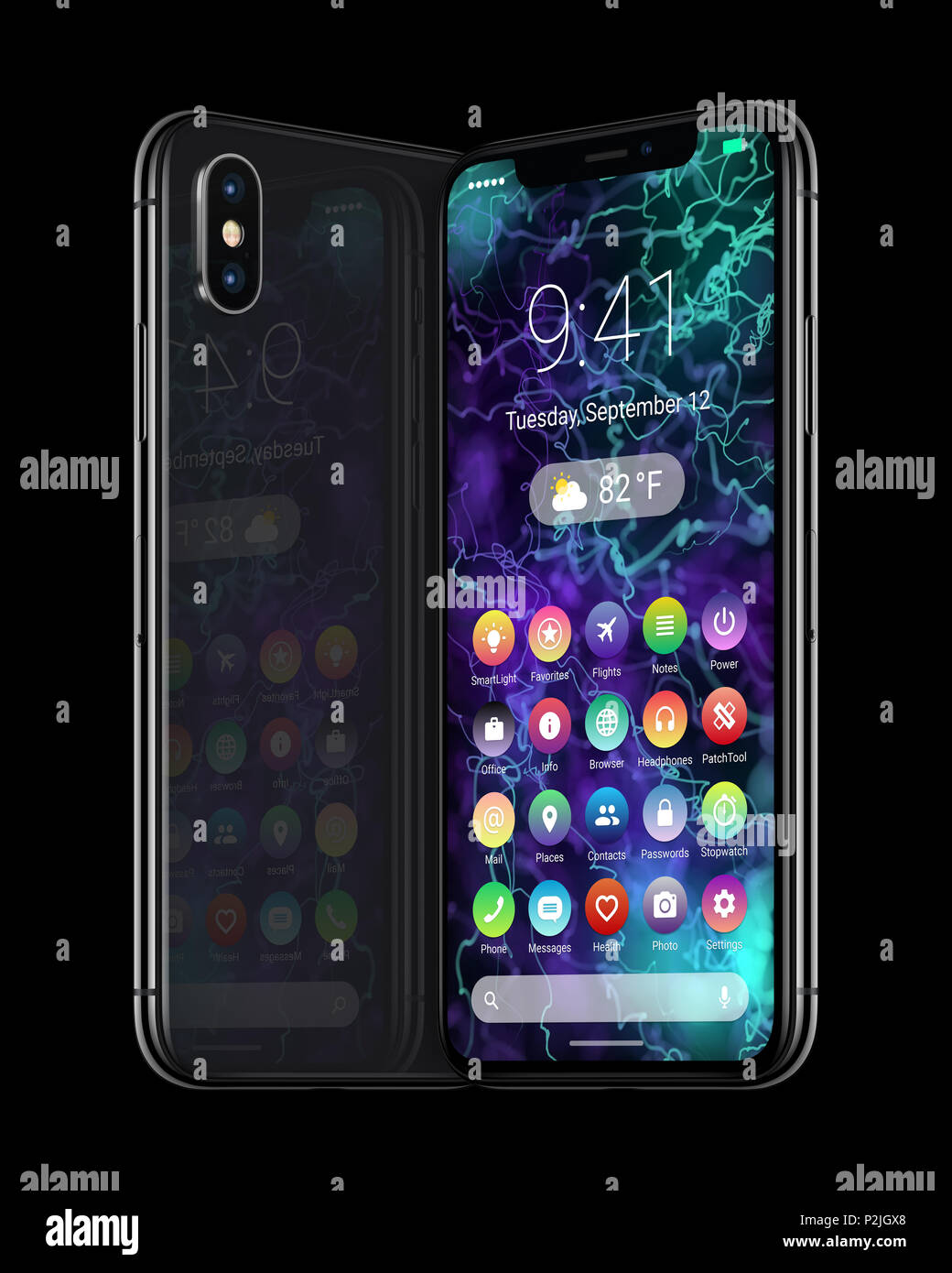 App ui design hi-res stock photography and images - Alamy