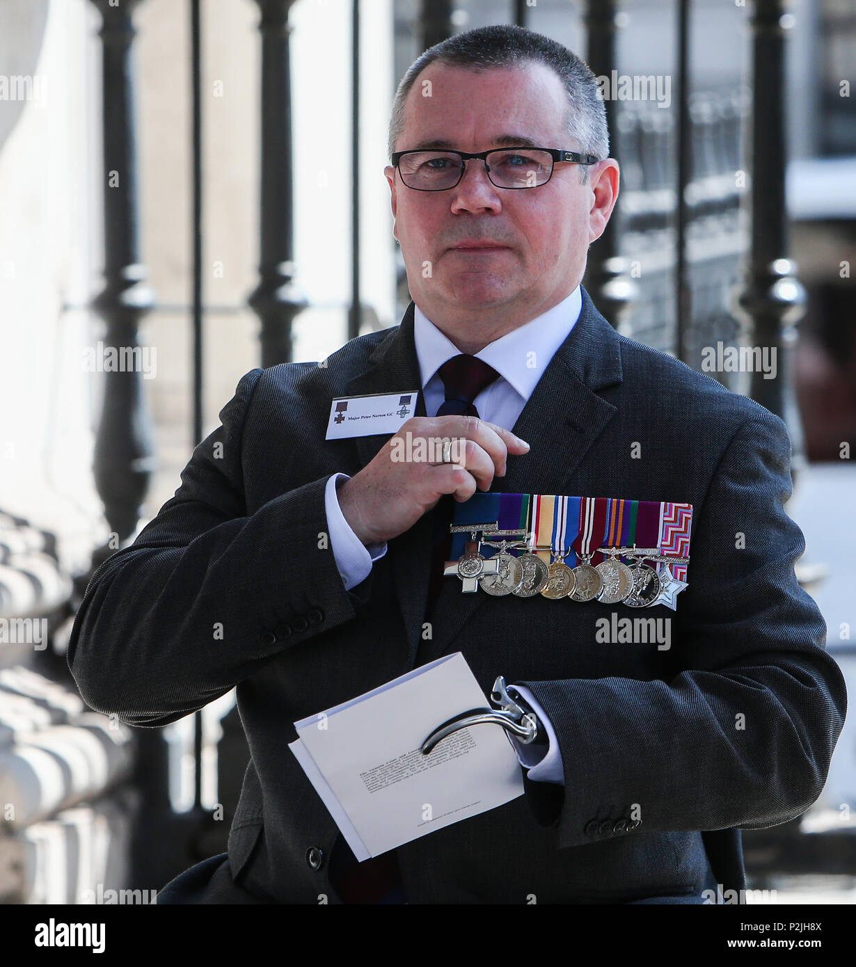 Major peter norton gc hi-res stock photography and images - Alamy