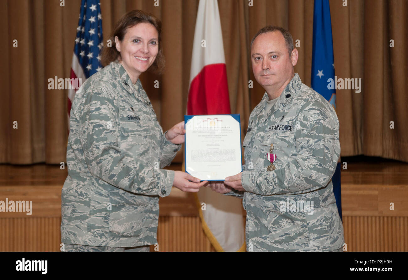 U.S. Air Force Col. Leigh Swanson, 35th Medical Group commander ...