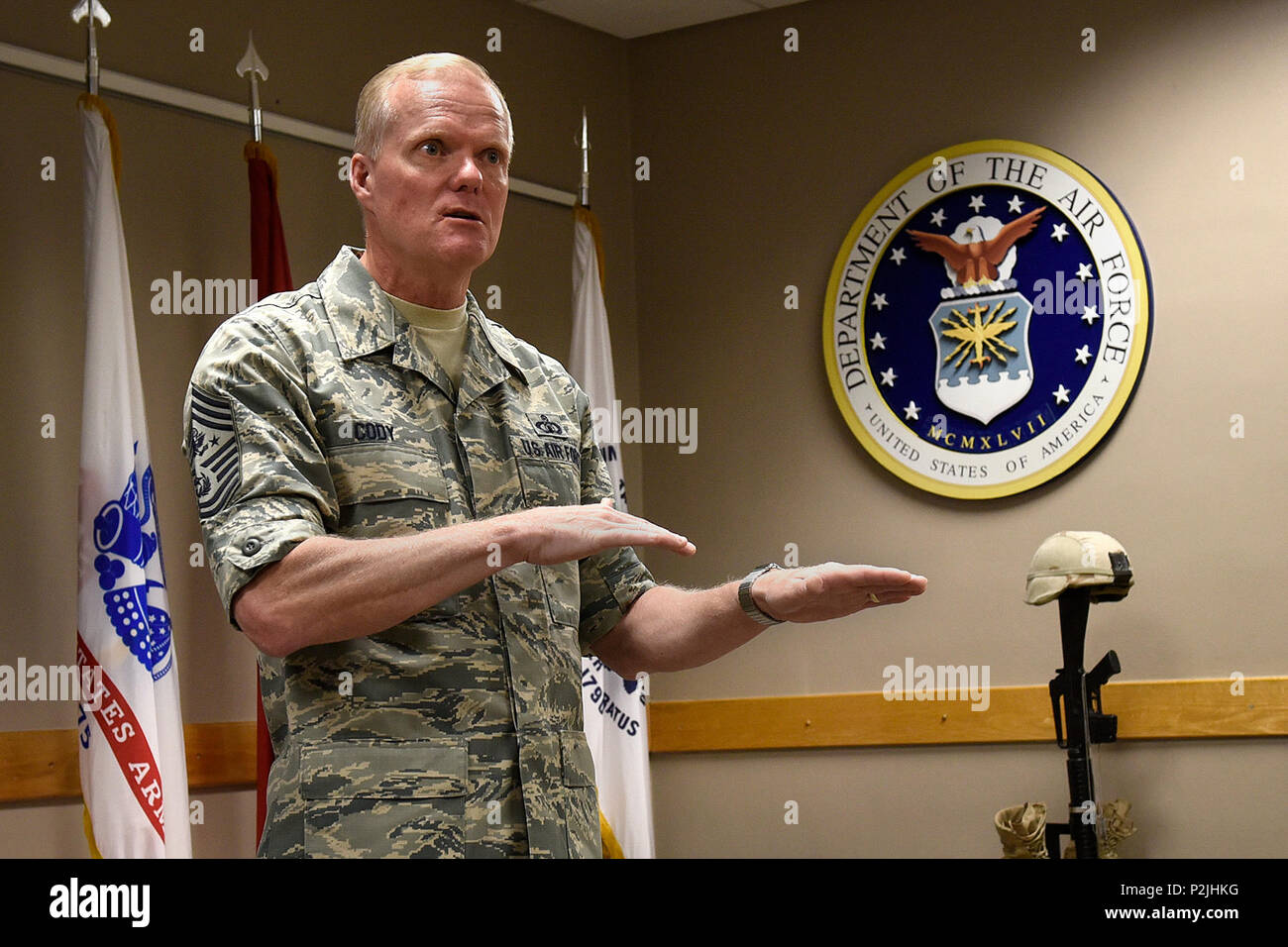 Chief master sergeant of the air force cody hi-res stock photography ...