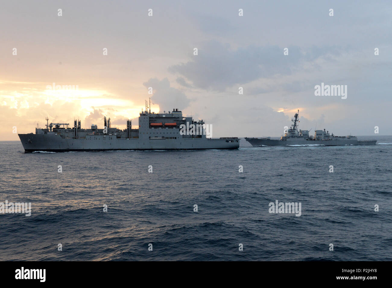 161001-N-UN082-133 ATLANTIC OCEAN (Oct. 1, 2016) Guided-missile ...
