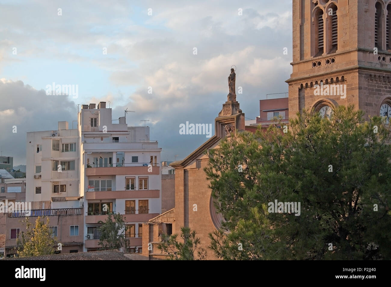 Santa catalina church detail palma hi-res stock photography and images ...