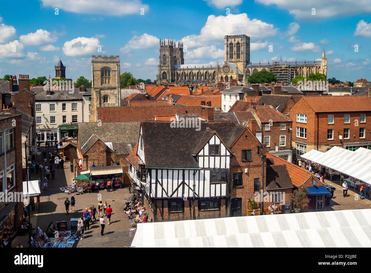 Cathedral and Metropolitical Church of Saint Peter from across Newgate ...