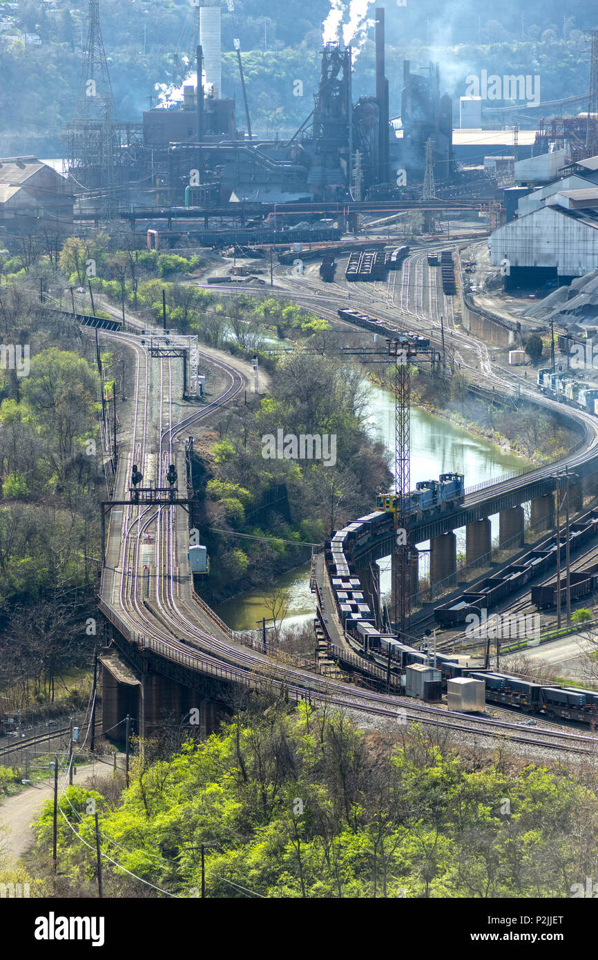 Pittsburgh steel mill hi-res stock photography and images - Alamy
