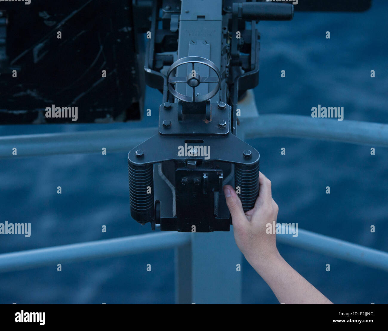 160930-N-OX430-027 NORFOLK (Sept. 30, 2016) Seaman Kevin Rocha holds ...