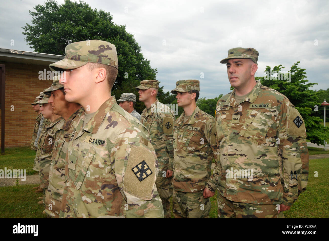 U.S. Army Reserve Warrant Officer Candidate (WOC) Vincent Rehm, 665th ...