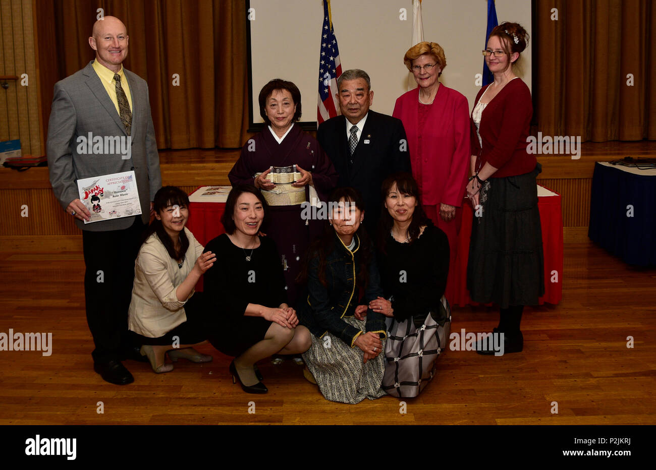 Col. Travis Rex, the 35th Fighter Wing vice commander, and Misawa City ...