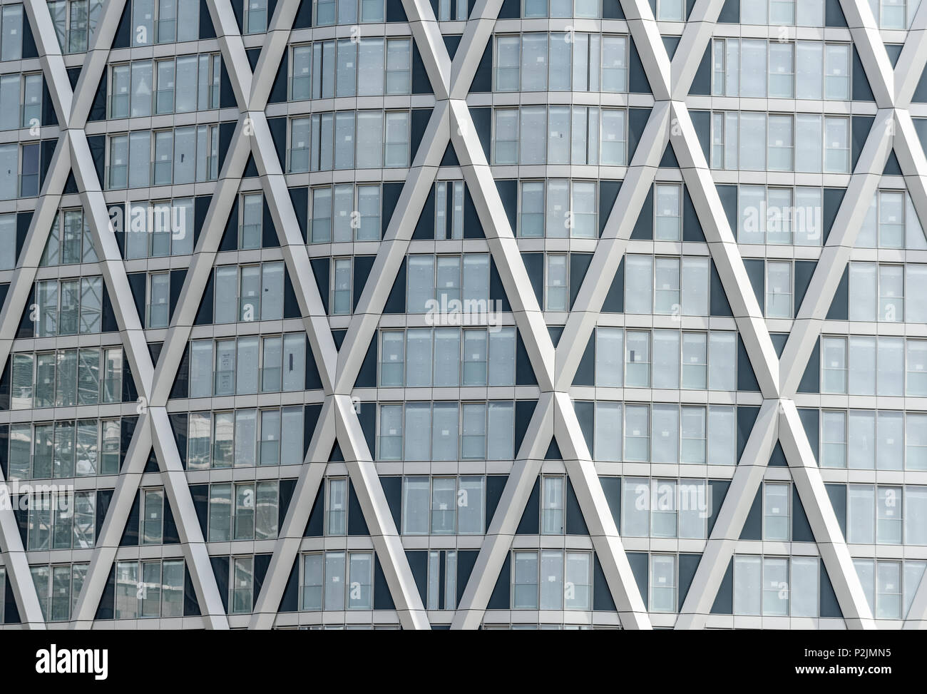 The distinctive diagrid pattern on the Newfoundland residential ...