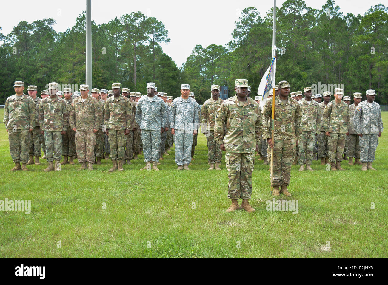 Soldiers, family and friends of the 226th Composite Supply Company ...