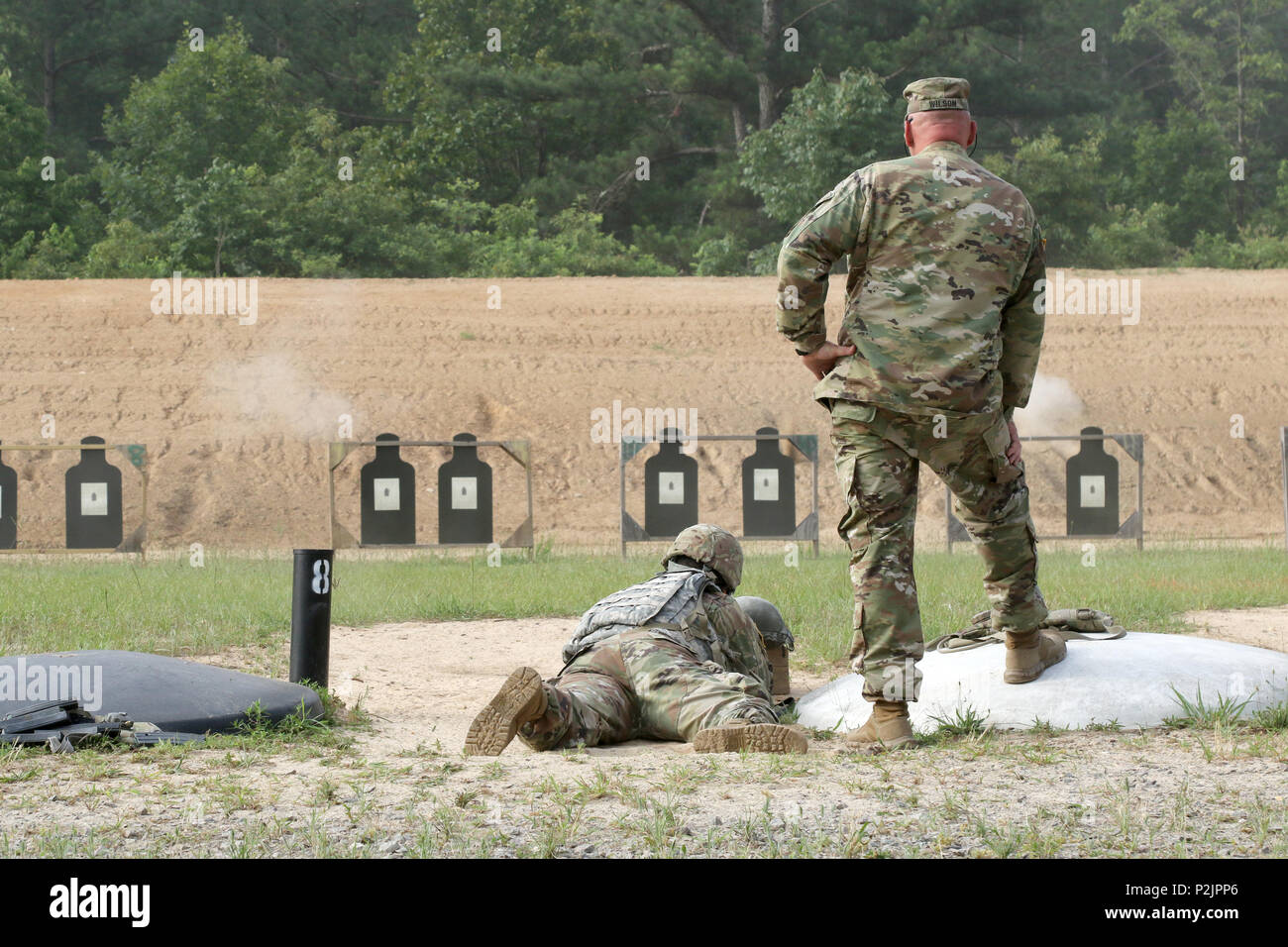 Staff Sgt. Wilson, a drill sergeant with the 98th Training Division ...