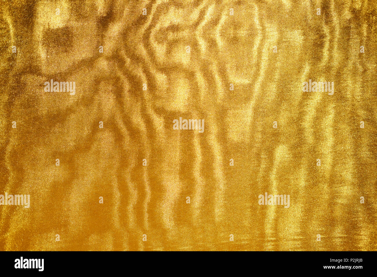 Gold textile texture with interference. Backdrop for creative projects ...
