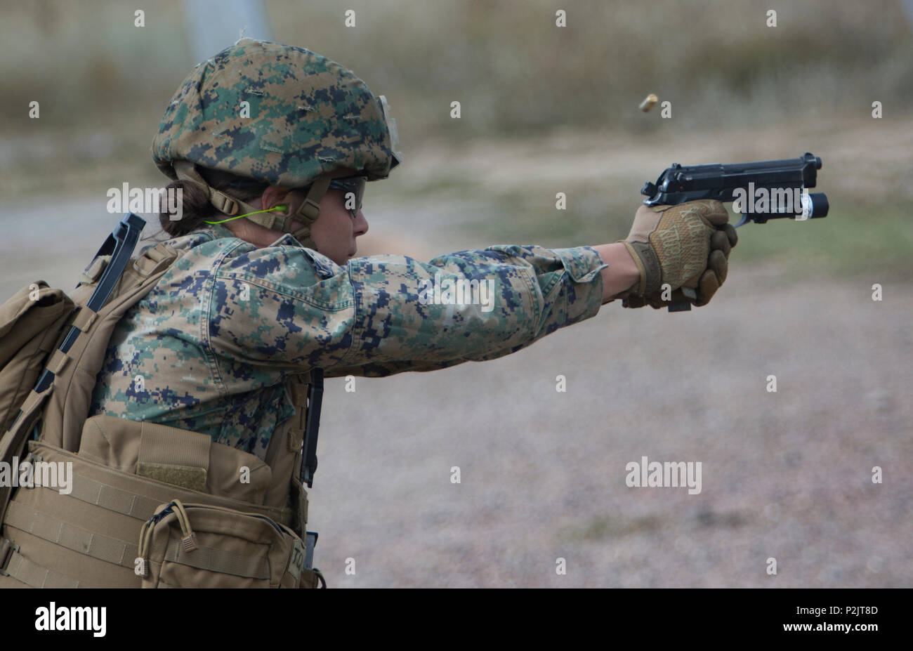 Women training as a U.S. Marine Corps Female Engagement Team attached ...