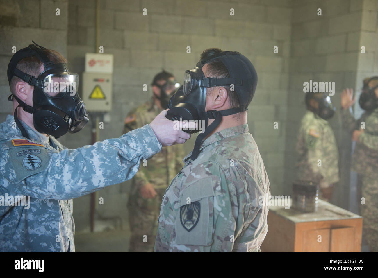 A U.S. Soldier assigned to the 650th Military Intelligence Group ...
